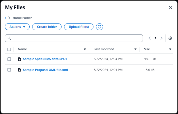 AppStream - How to use My Files to upload, download, and move files ...