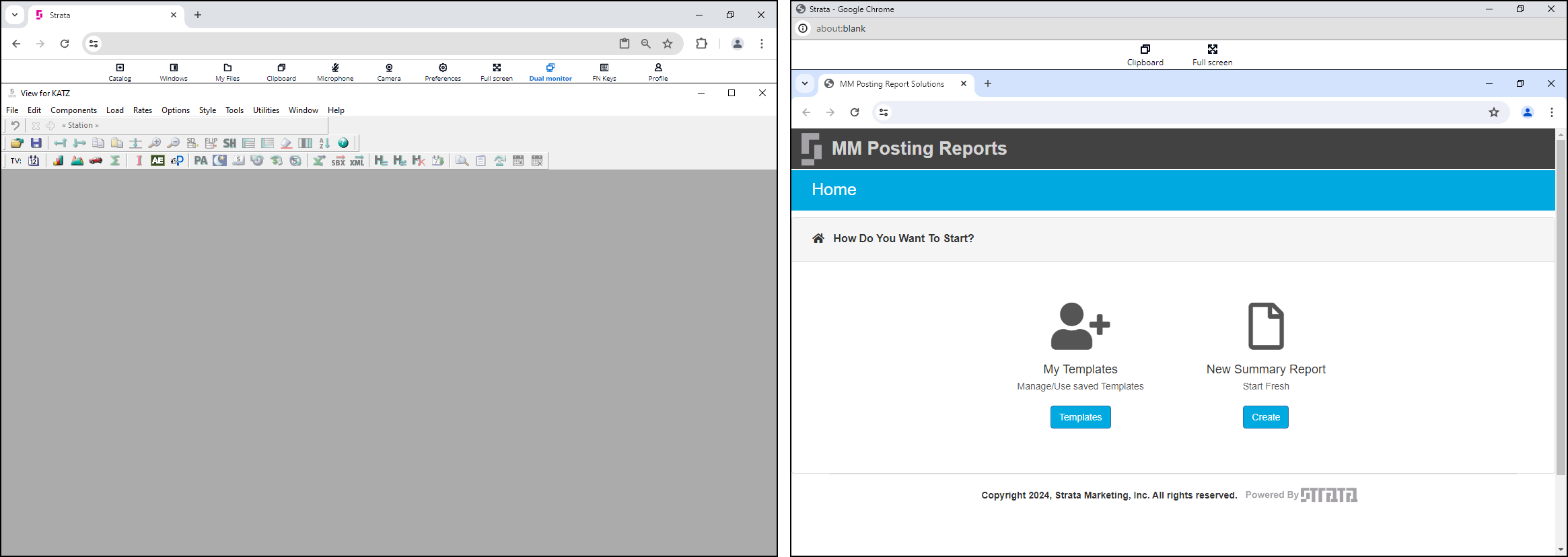 AppStream Toolbar – FreeWheel