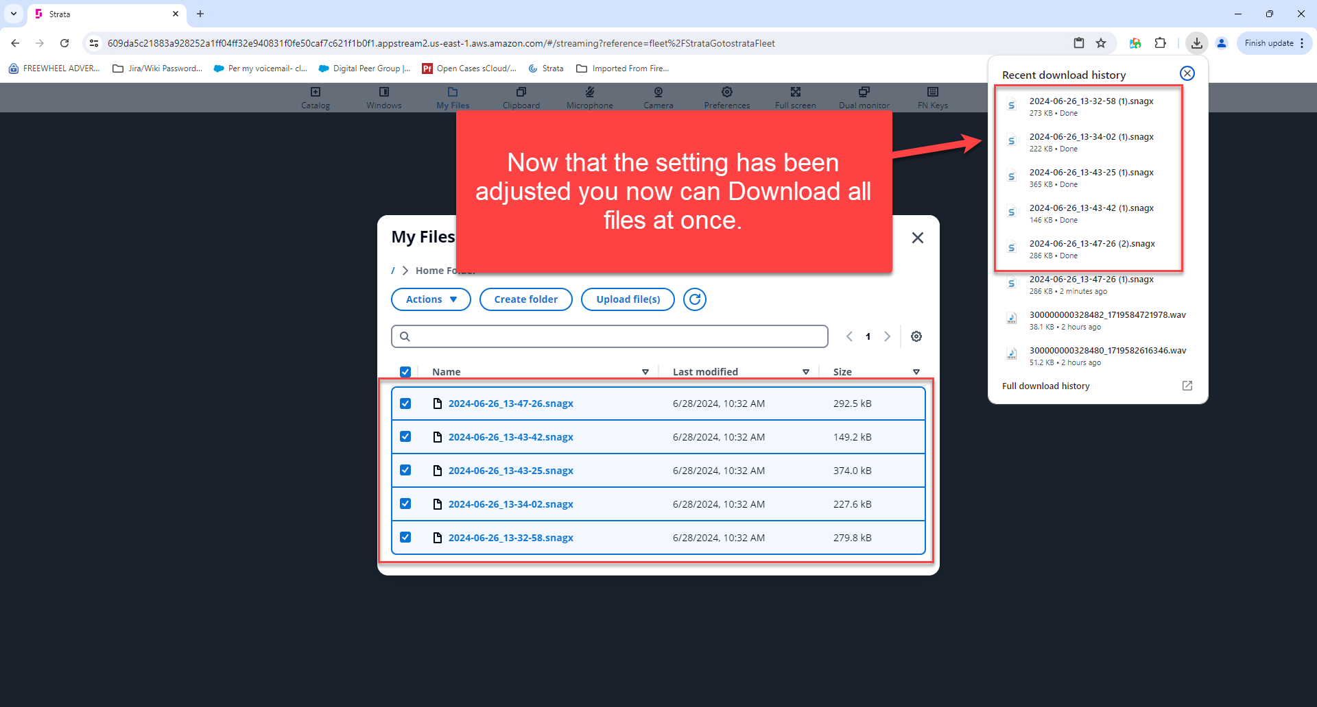 AppStream - Downloading Multiple Files in Chrome, Firefox, or Edge – FreeWheel